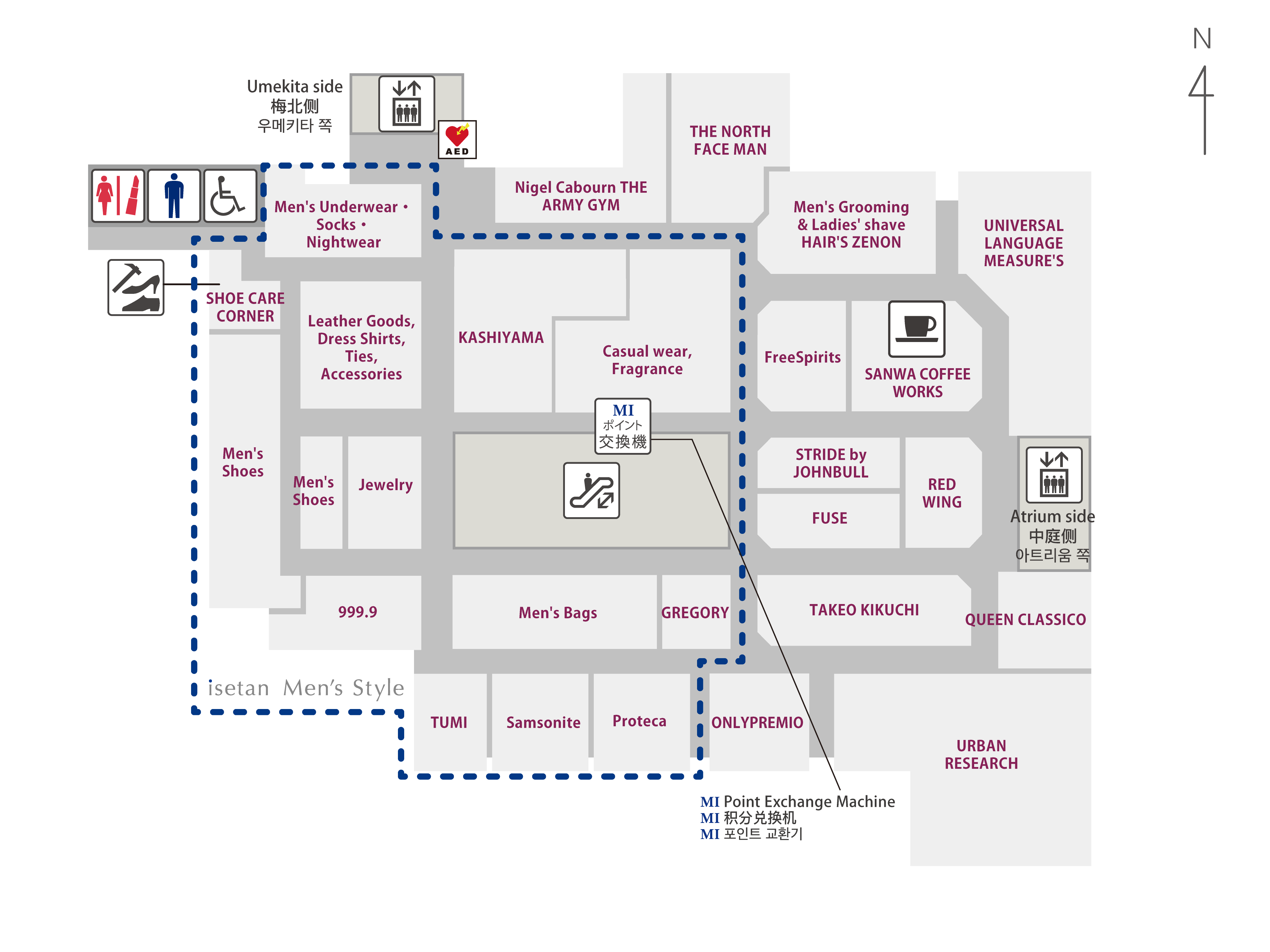 TAKEO KIKUCHI - LUCUA osaka